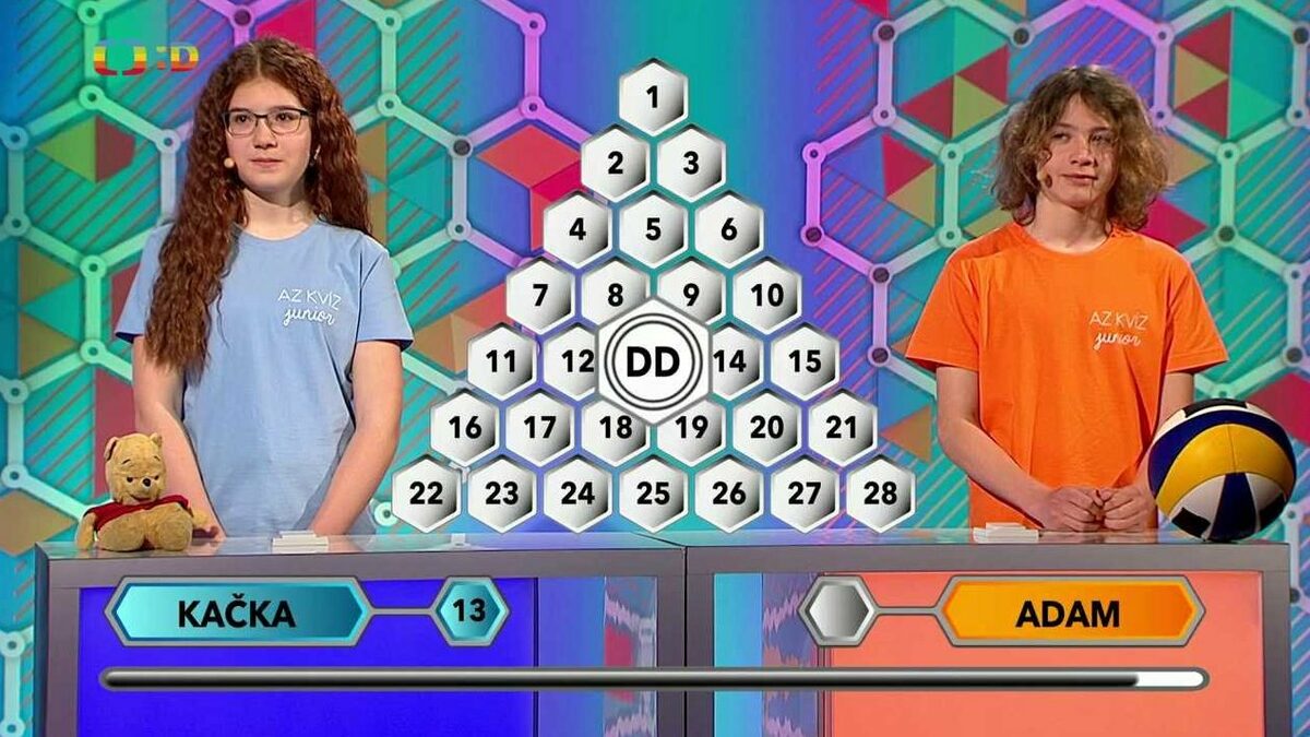 AZ kvíz junior — 18. 9. 2022 – Videa – Déčko – Česká televize