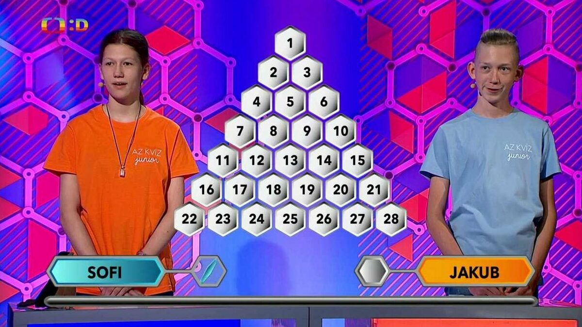 AZ kvíz junior — 9. 10. 2022 – Videa – Déčko – Česká televize