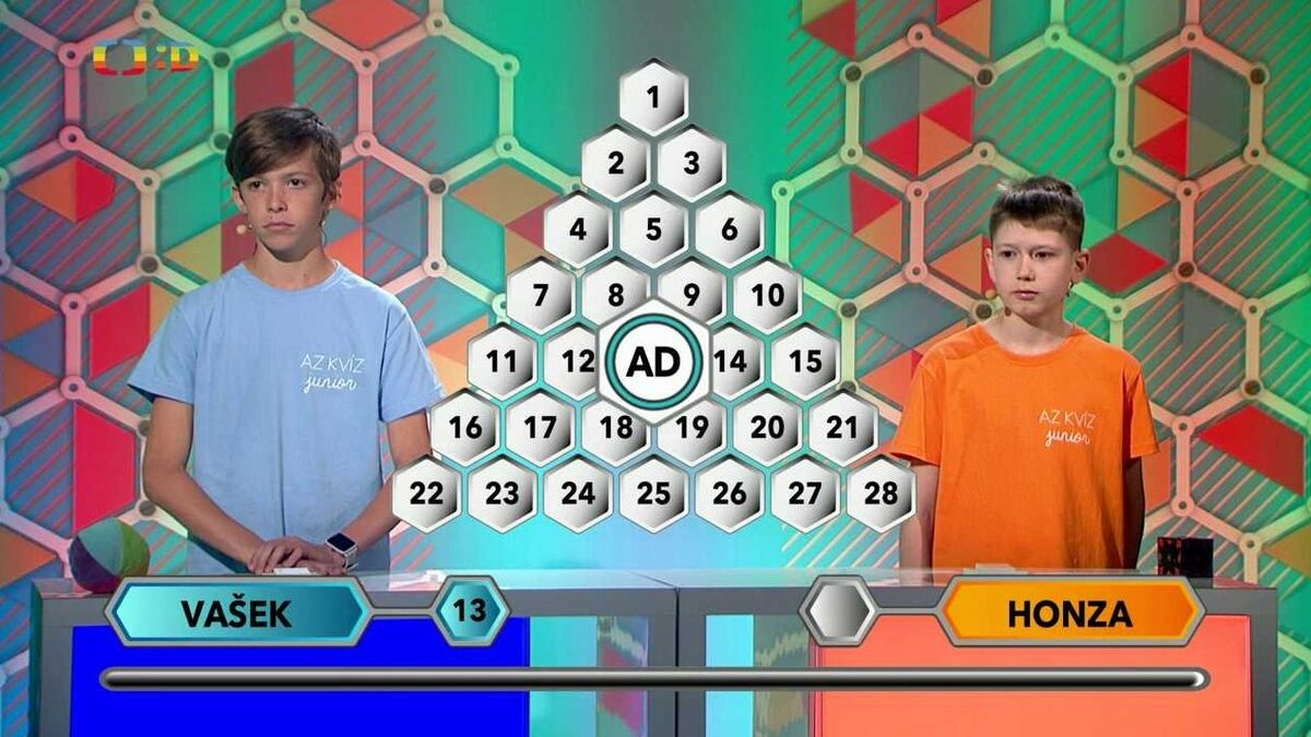 AZ kvíz junior — 16. 10. 2022 – Videa – Déčko – Česká televize